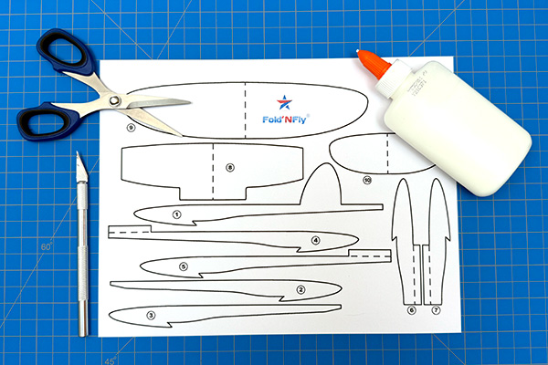 Fold 'N Fly » Store » Pipit Paper Airplane