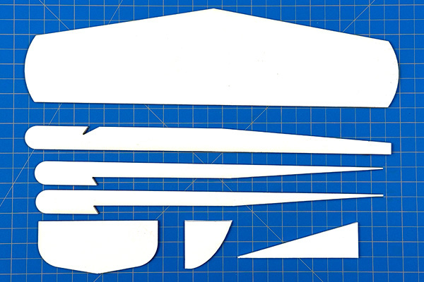 Fold 'N Fly » Store » Basic Foam Board Glider